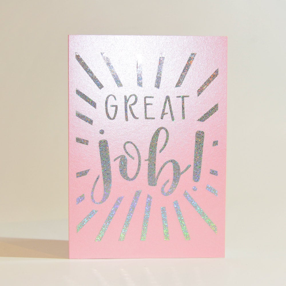 Great Job Card | Make it foxy
